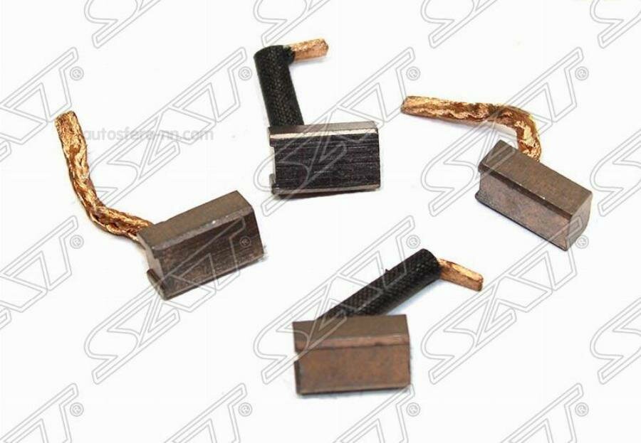 SAT ST23380M8310 Щетка генератора/стартера 4 шт. CITROEN C2/C3/C4/KIA SPORTAGE/MAZDA DEMIO/MMC LANCER/NISSAN MICRA