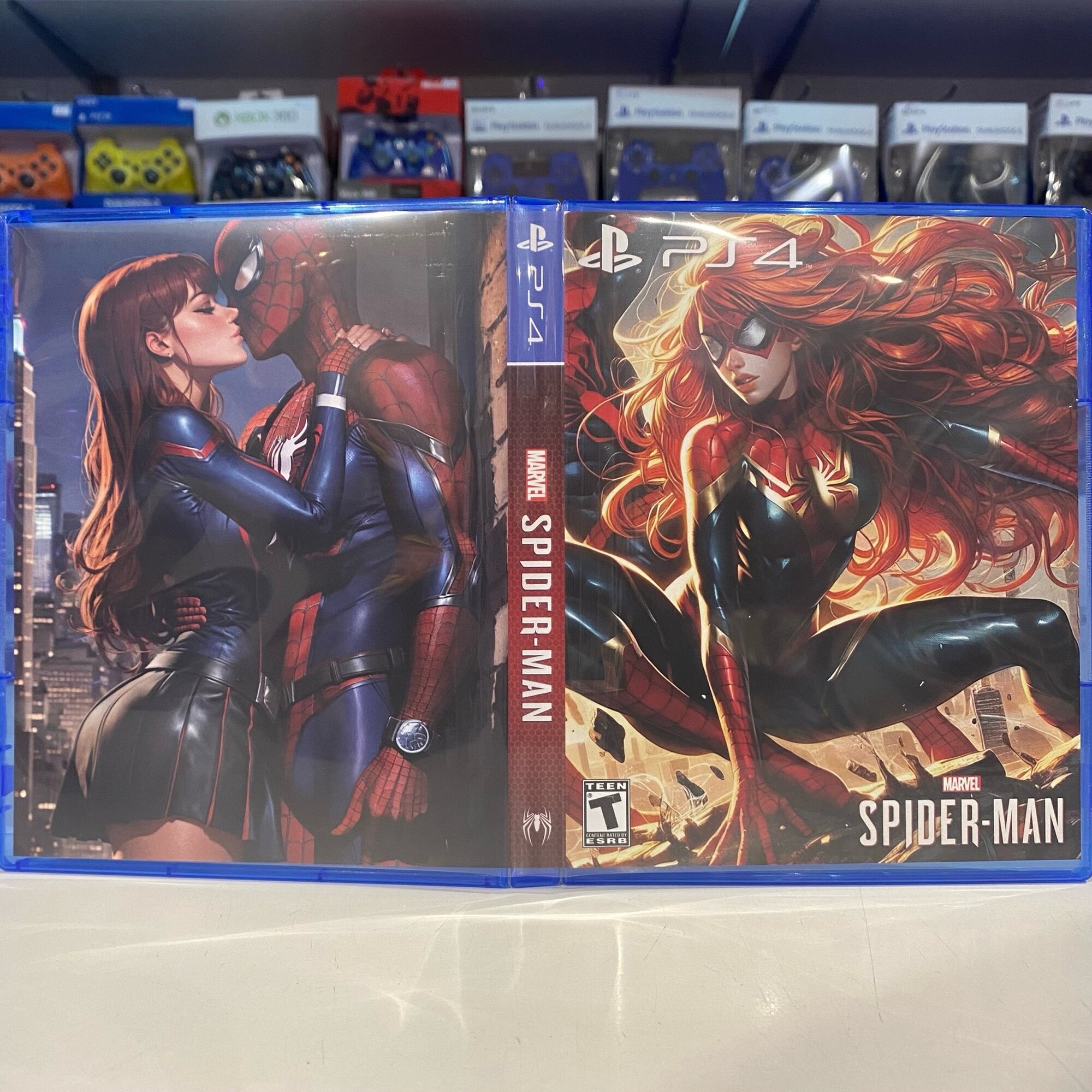 Эксклюзивная обложка PS4 для Spider Man / Человек паук №38