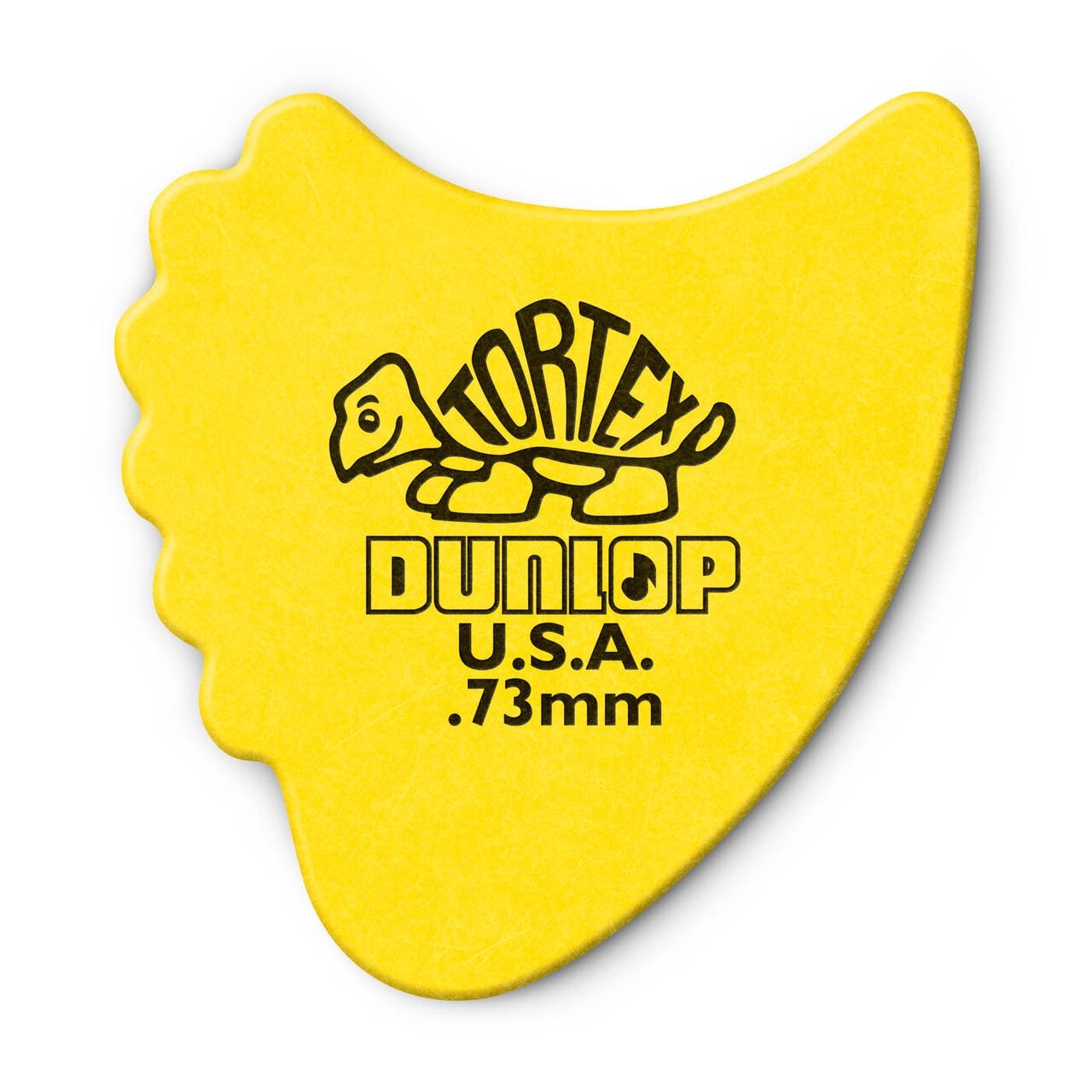 Медиатор Dunlop 414R.73 Tortex Fin, 0.73 мм, 1 шт.