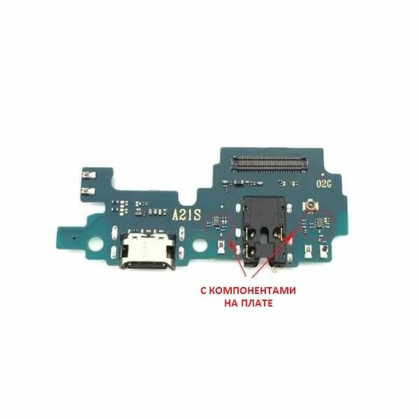 Плата для Samsung Galaxy A21s (A217) с разъемом зарядки (OEM)