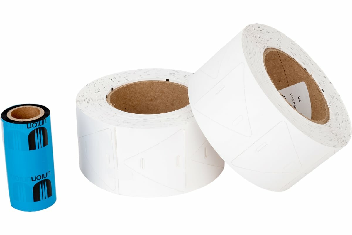 FORTISFLEX Комплект бирка-риббон У-136Р 79838 для маркировки изделий и учета материалов