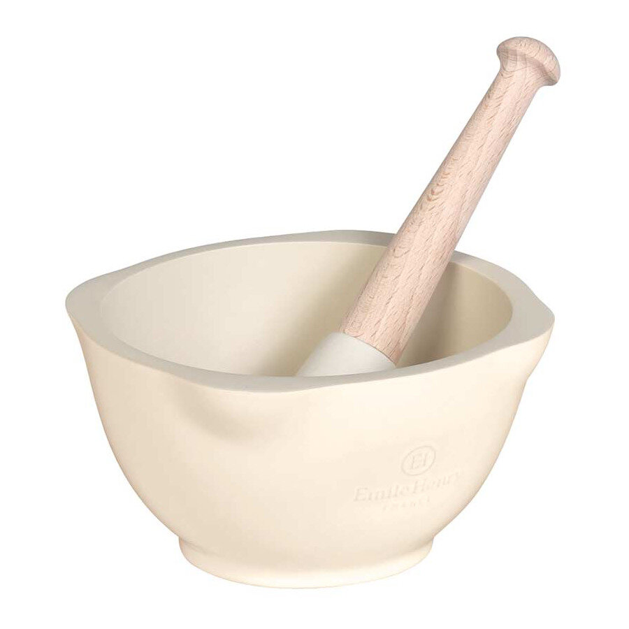 Ступка и пестик 14см (кремовая), премиум качество, элитная, высокое качество