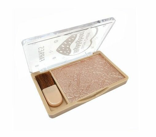 Хайлайтер "Glow Cheek" сияющие щечки с кисточкой №03 теплый бежевый