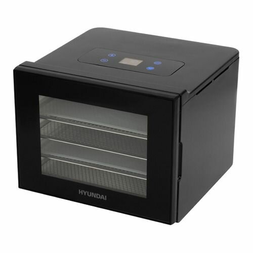 Сушилка для овощей и фруктов Hyundai HYFD-1204, черный, 8шт