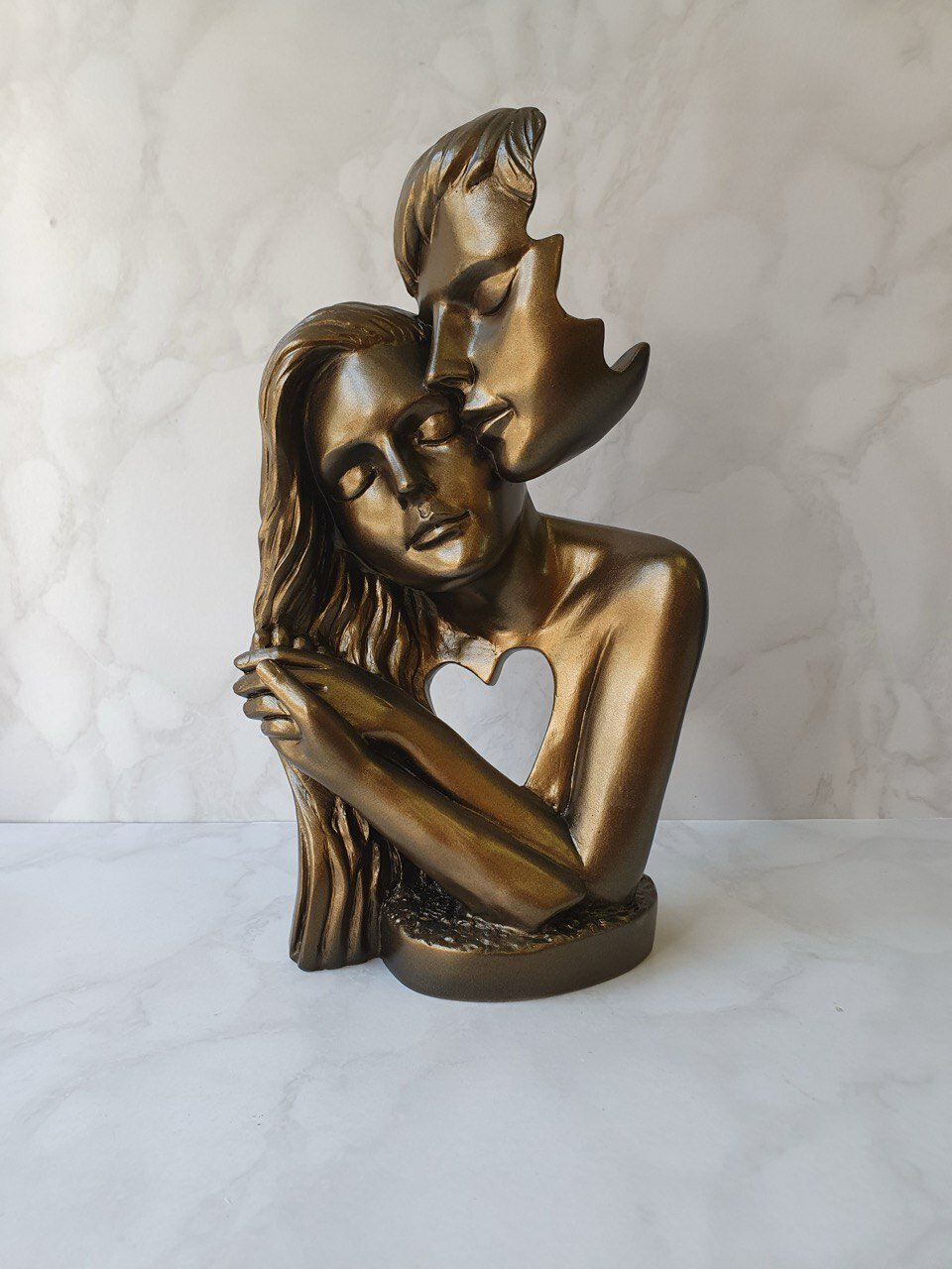 Статуэтка Любовь, цвет бронза. Материал гипс