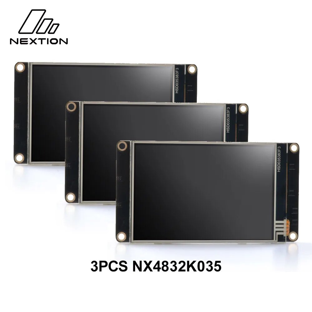 Nextion NX4832K035 Сенсорный ЖК-дисплей 3,5 дюйма 3PCS NX4832K035