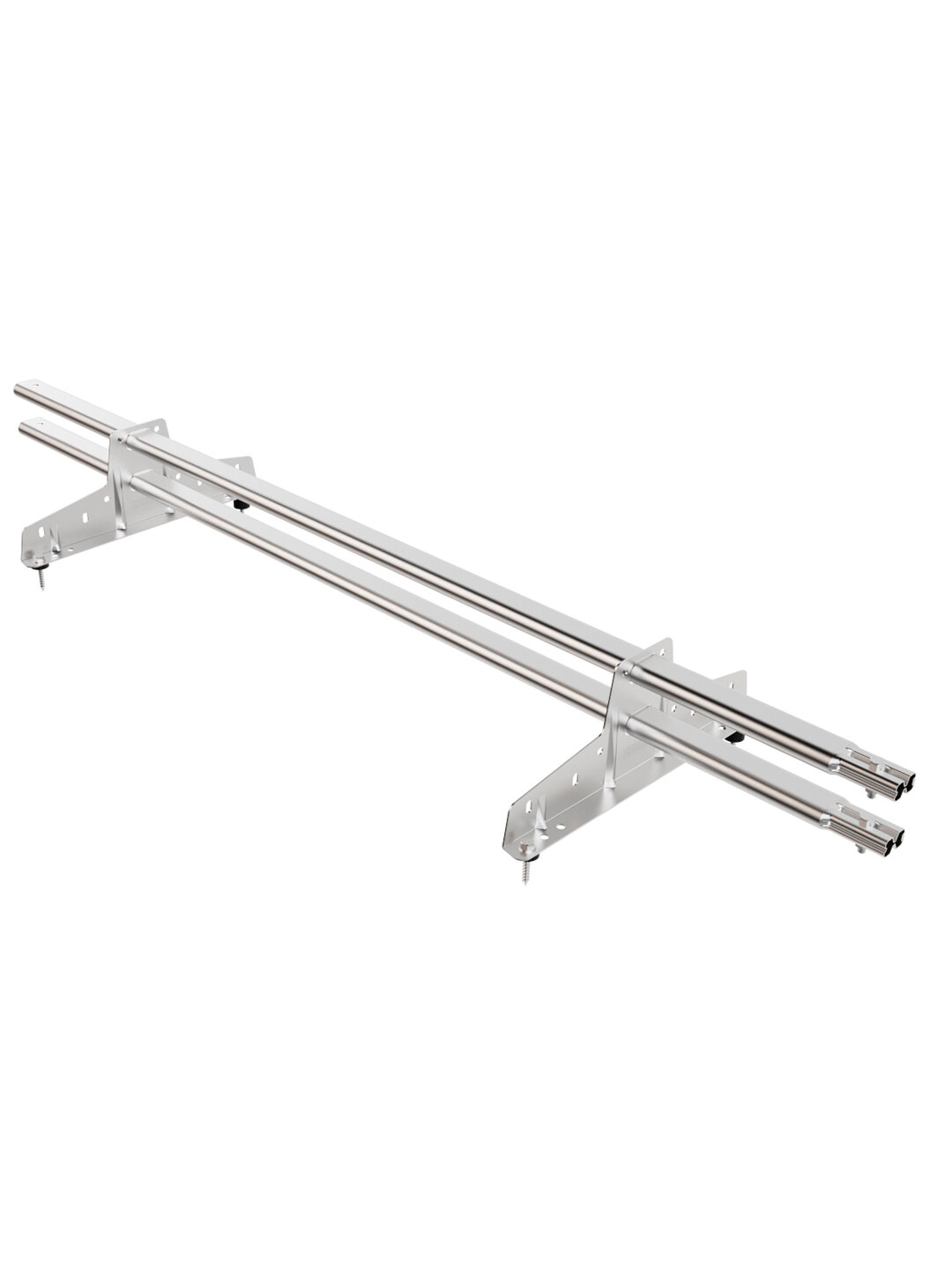 Снегозадержатель трубчатый BORGE 1м, 2 опоры, цинк