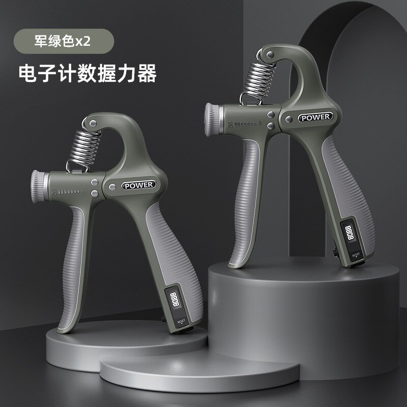 Премиальный электронный счетчик для укрепления хвата, тренажер для рук, фитнес-оборудование, упражнения для силы рук, регулируемый