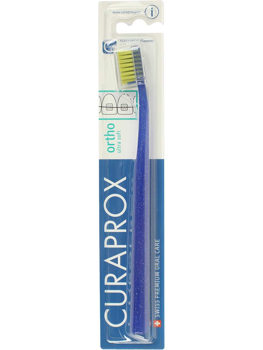 Зубная щетка ортодонтическая CS 5460 с "углублением", Curaprox