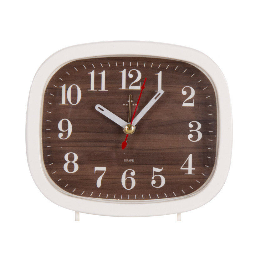 Будильник кварц белый «Дерево» B5-007