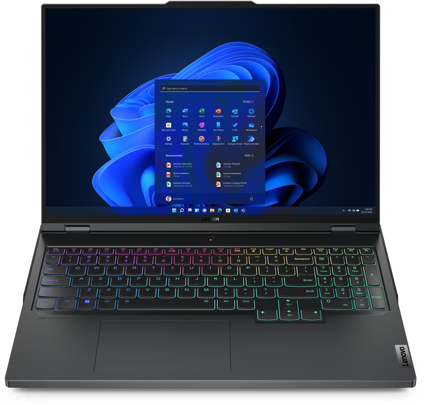 Ноутбук Lenovo Legion 7 Pro Gen 8 (Intel Core i9 13900HX 2.2 GHz/ 16"/ 2560x1600 240Hz/ 32GB DDR5/ 1TB SSD/ RTX 4080 12GB 175W/ Win11 Home)