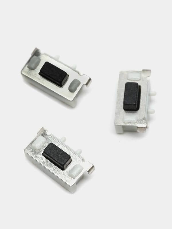 Кнопки для ремонта брелока, комплект 3 шт (подходят для брелока автосигнализации StarLine)