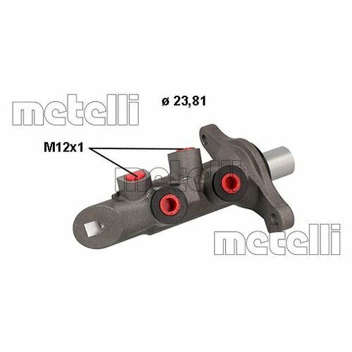 Главный тормозной цилиндр Metelli 050876 для Renault GRAND SCENIC III JZ01 III, Megane III, Scenic III