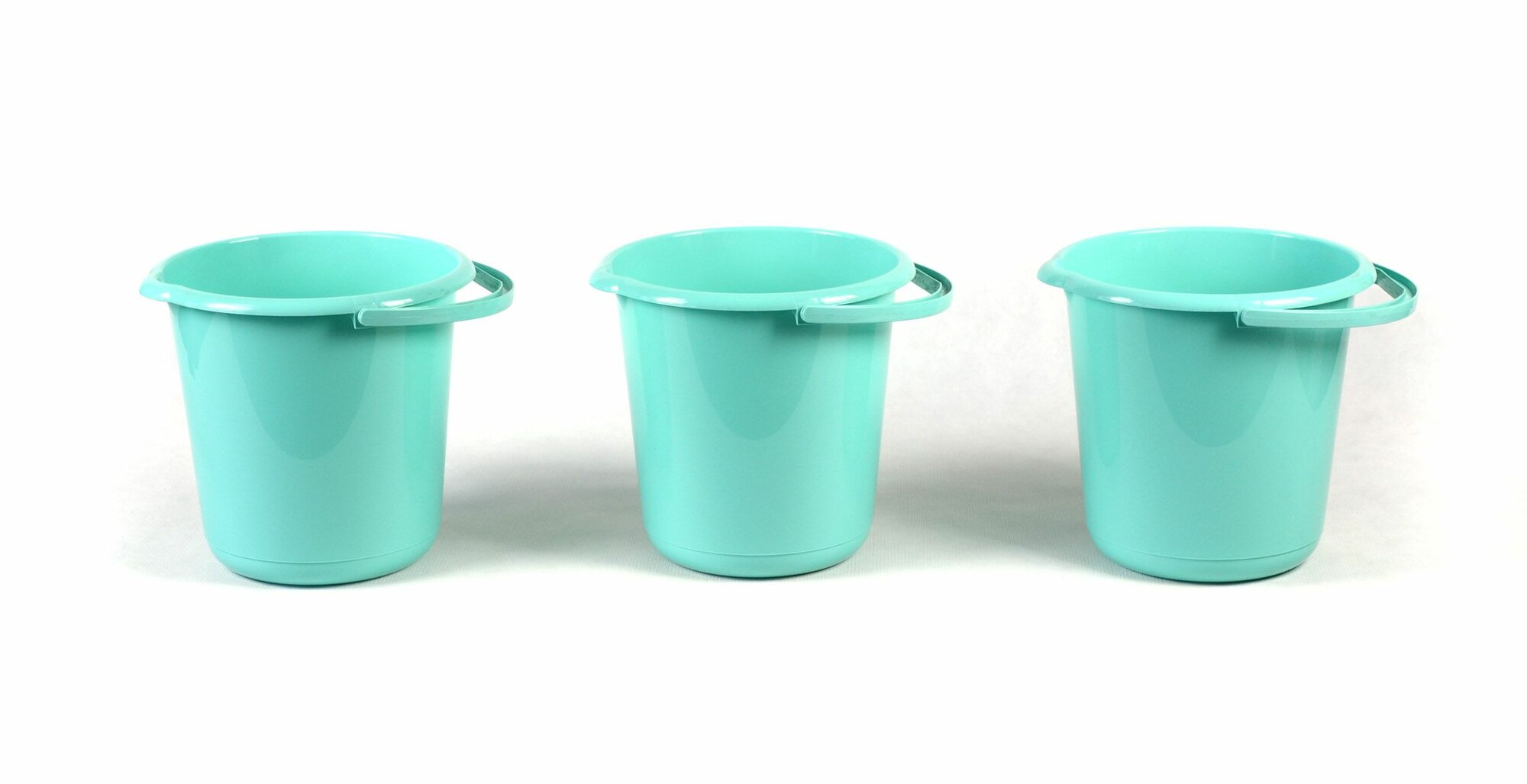Ведро 5л аквамарин, d 23см / 3шт