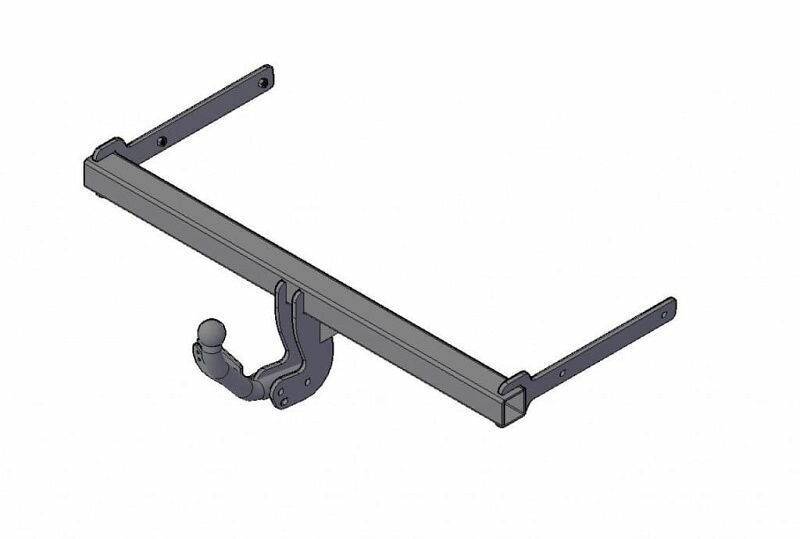 Фаркоп Skoda Octavia II A5 лифтбек 2009-2012, условно-съемный,(без электрики) Трейлер.9710