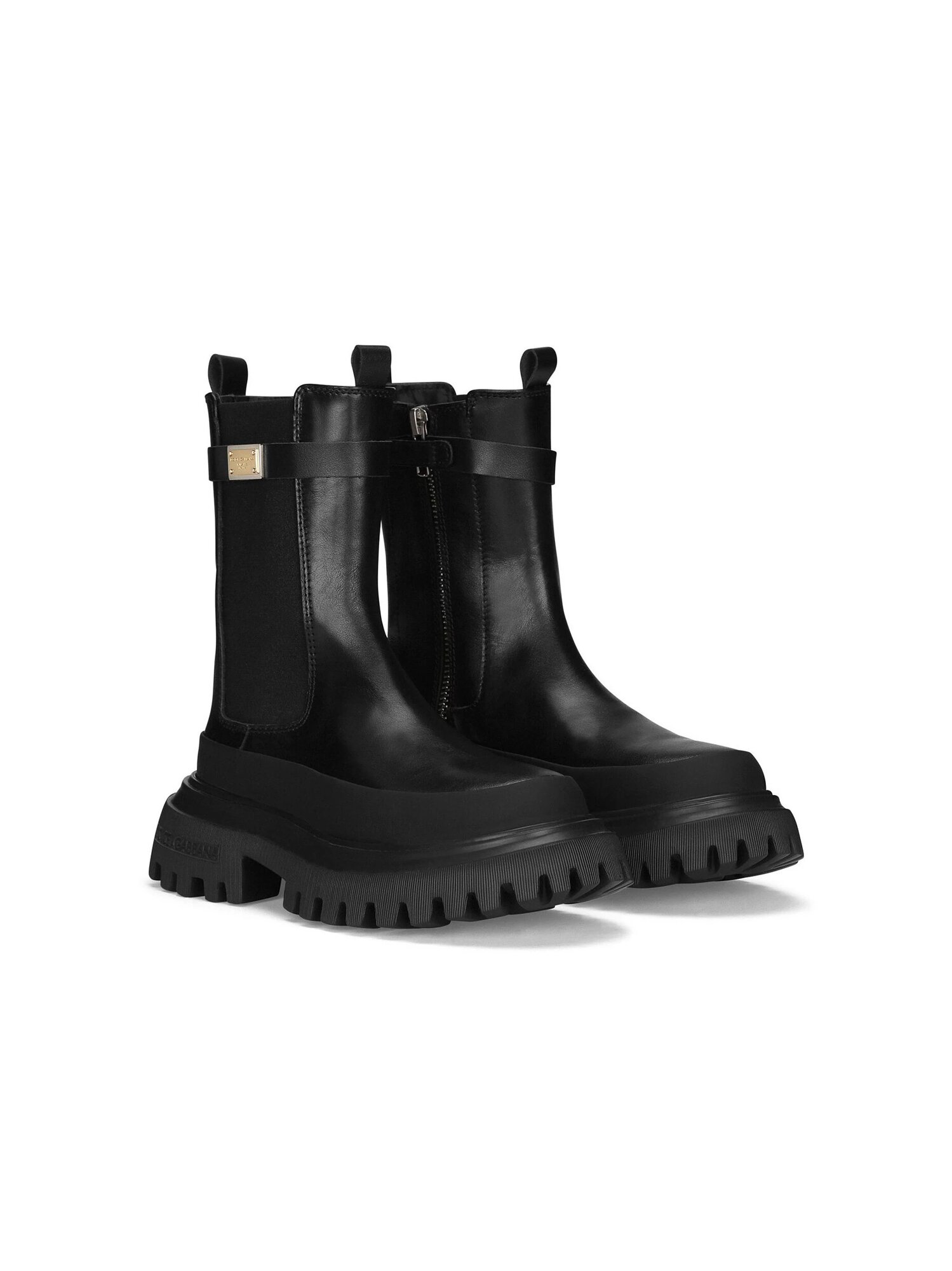 Ботинки DOLCE & GABBANA, размер 29, черный