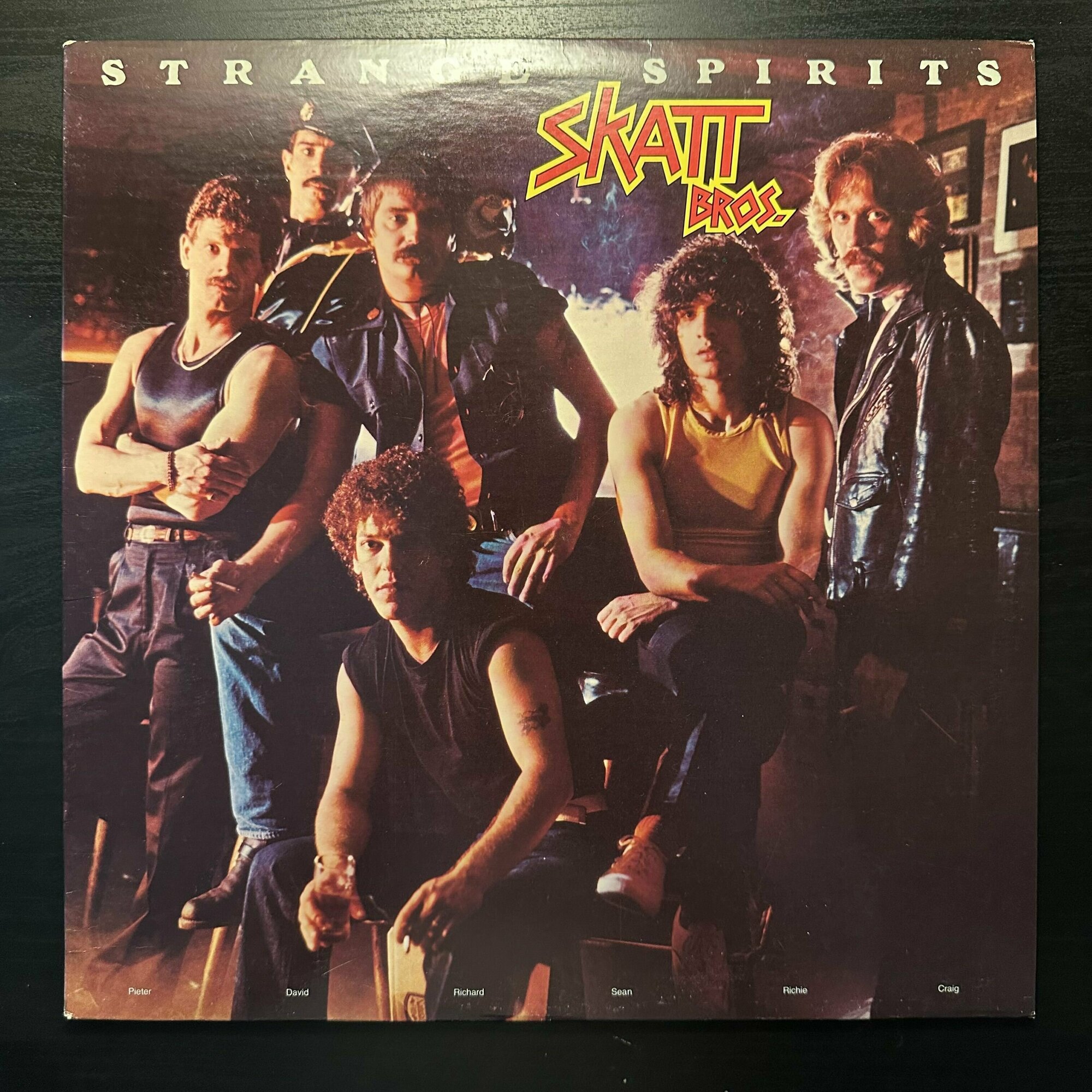 Виниловая пластинка Skatt Bros. Strange Spirits (США 1979г.)