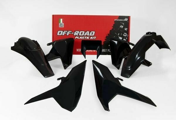 Комплект пластика RTech R-KITHSQ-NR0-517 HUSQVARNA Husqvarna TE-FE125-501/TX125-150 17-19 черный для мотоцикла