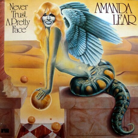Старый винил, Ariola, AMANDA LEAR - Never Trust A Pretty Face (LP , Used)