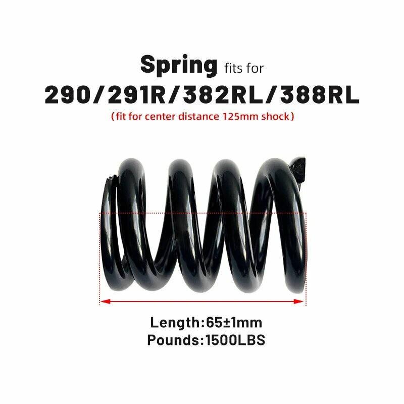 EXA велосипедный задний амортизатор 65 мм для горных велосипедов 65-1500lbs