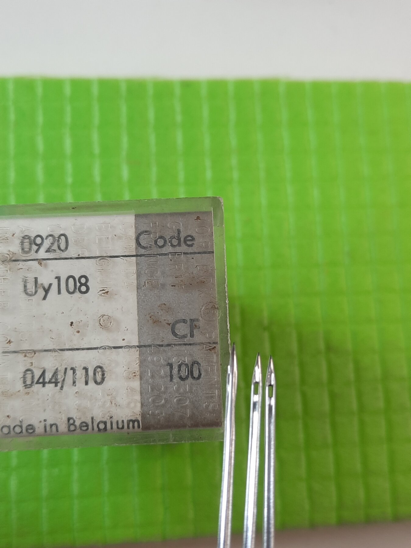 20шт Промышленных швейных игл Beka Superior 0920 заточка CF Uy 108 №110-044