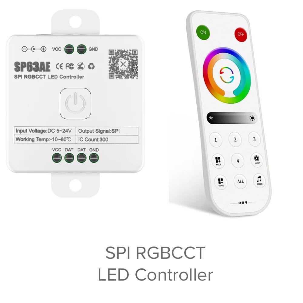 Пульт дистанционного управления SPI RGBCCT SP63AE для SP63