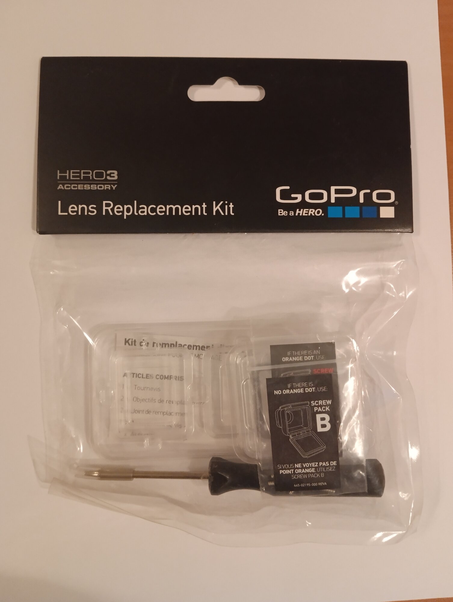 Набор для замены линз GoPro Hero3/Hero3+ ALNRK-301