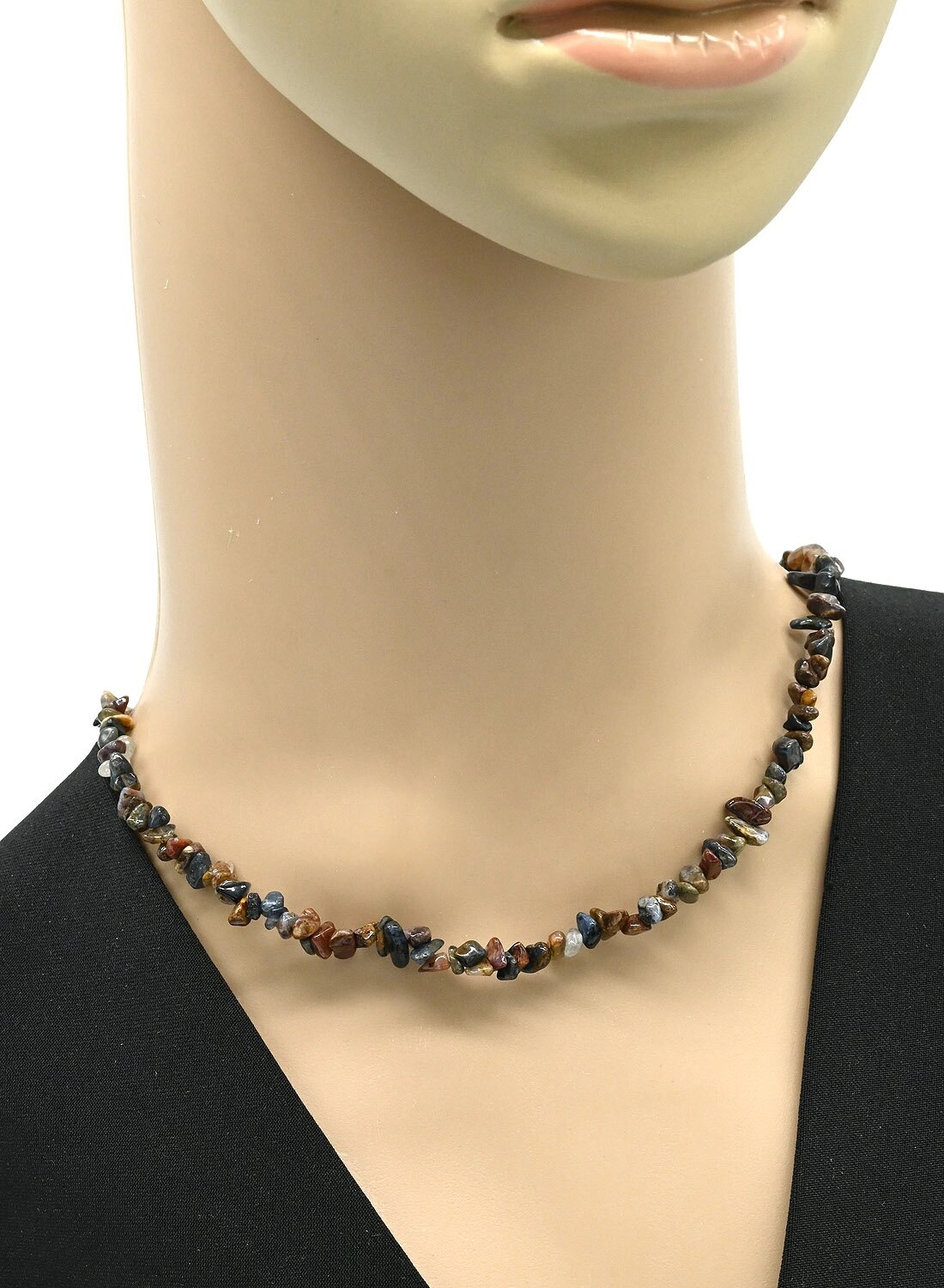 Бусы, тигровый глаз