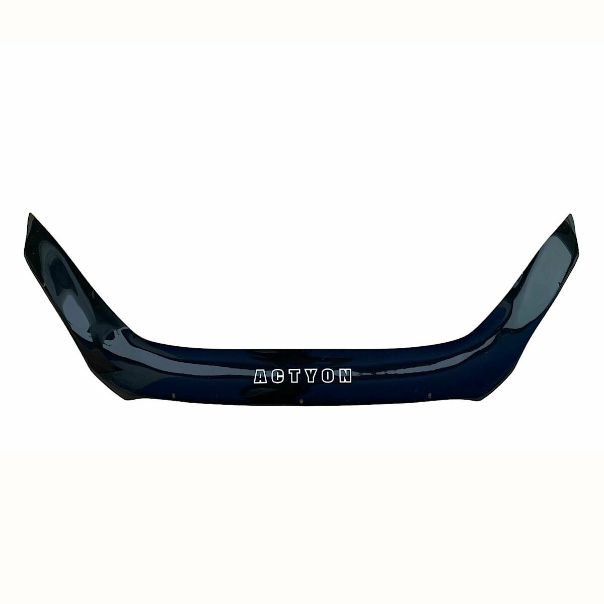 Дефлектор капота SSANGYONG ACTYON II (2010-2013) /мухобойка на капот Ссанг енг актион 2