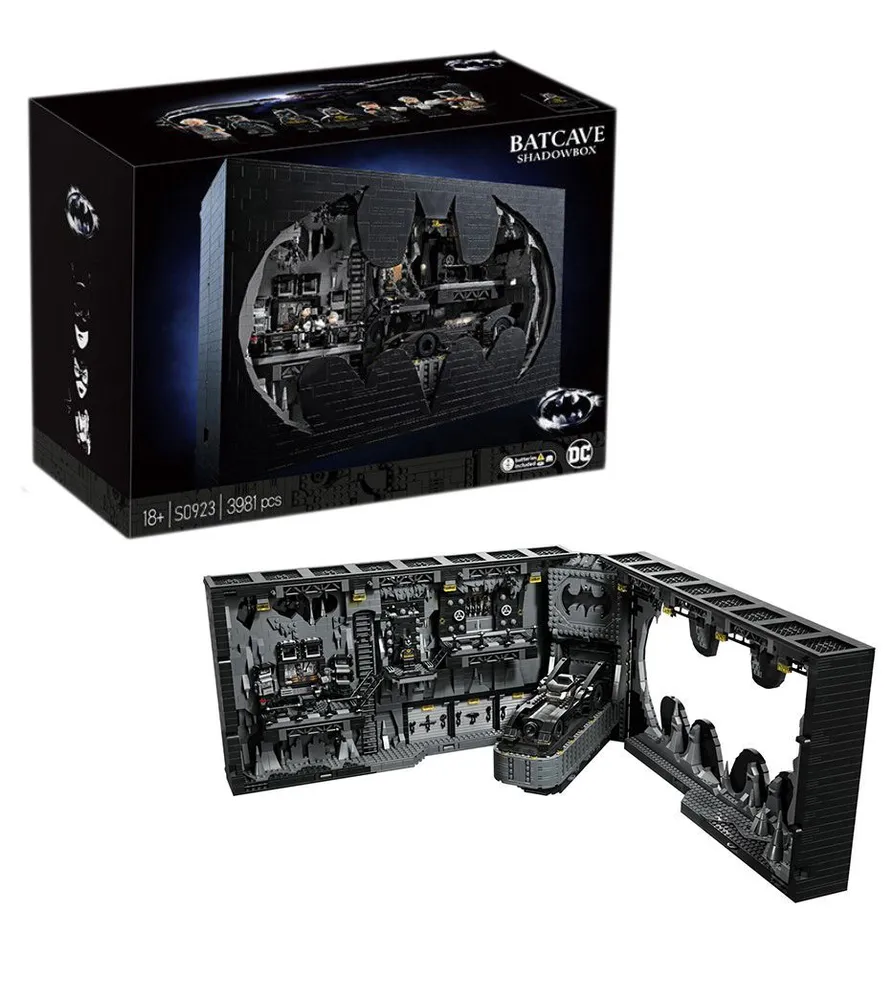 Конструктор Пещера Бэтмена Shadow Box 3981 деталей S0923