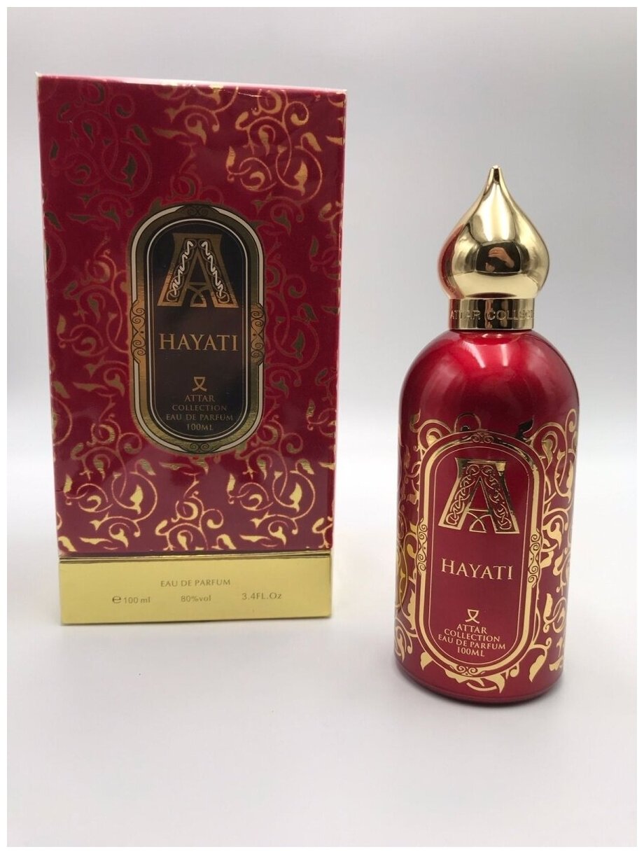 Парфюмерная вода ATTAR Collection Hayati, фруктово-цветочная, унисекс, 100мл