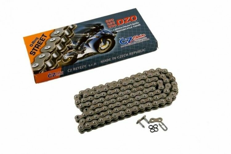 Цепь для мотоцикла CZ Chains 520 DZO - 114 (O-Ring)