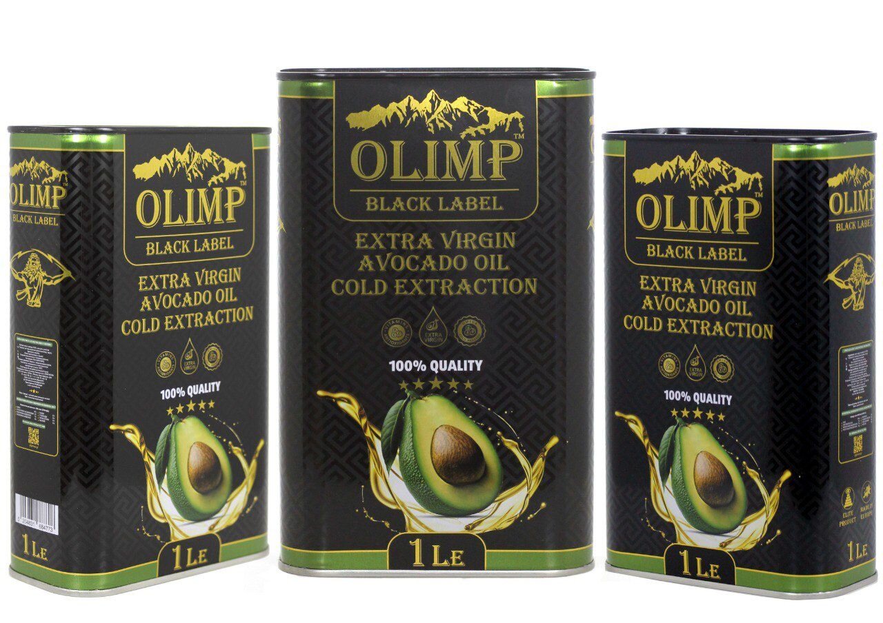 Оливковое масло OLIMP Olivio Avocado, Extra Virgin, без добавок, 1л