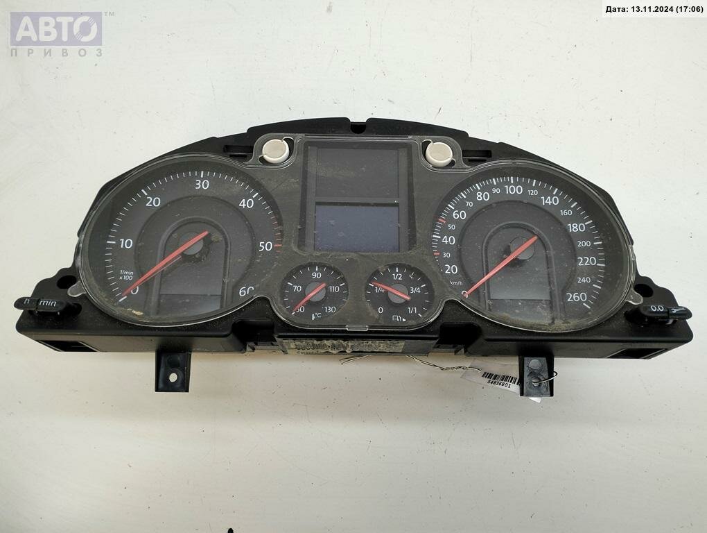 Щиток приборный (панель приборов) Volkswagen Passat B6