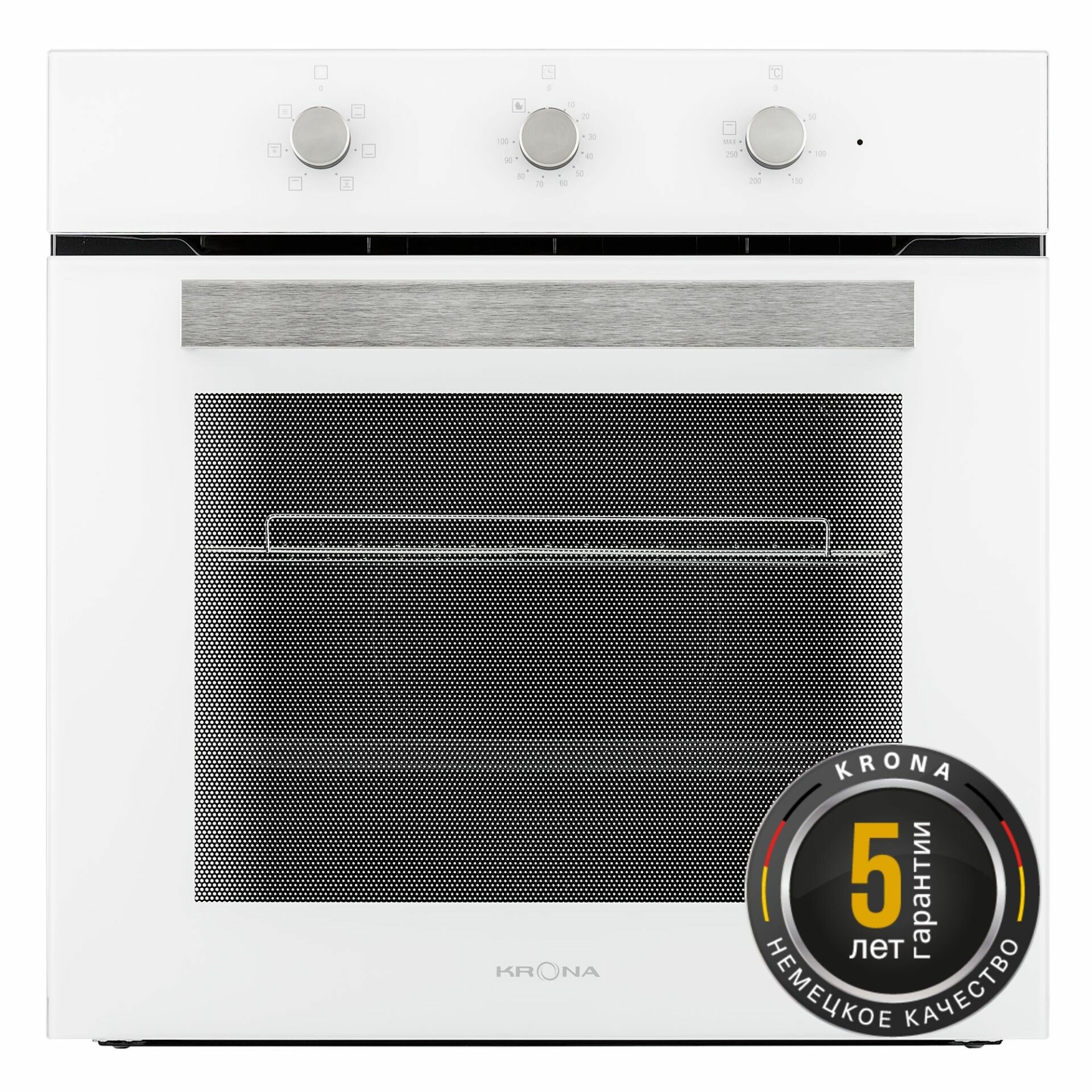 Духовой шкаф электрический встраиваемый 60 см KRONA ROMANA 60 WH (KROE065)