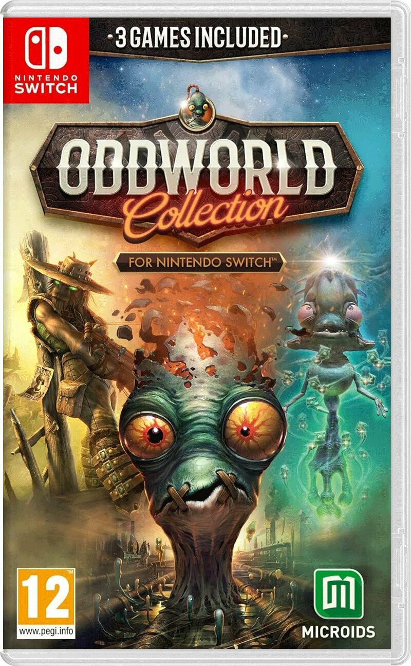 Игра Oddworld Collection (русские субтитры) для Nintendo Switch