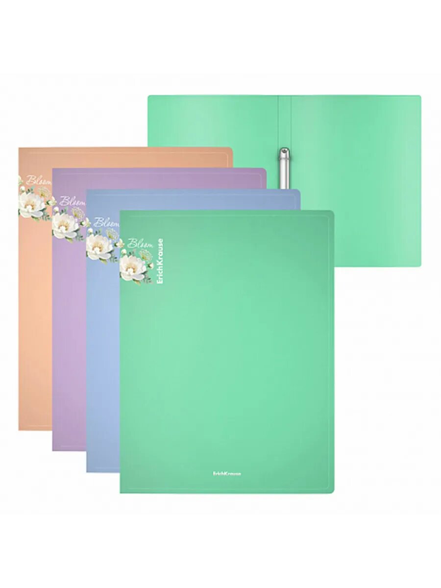 Папка на 2 кольцах Matt Pastel Bloom 24 мм