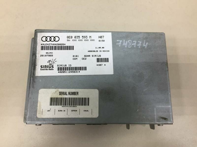 Блок электронный Volkswagen Passat B6 2005-2010 кат.номер: 8E0035593M