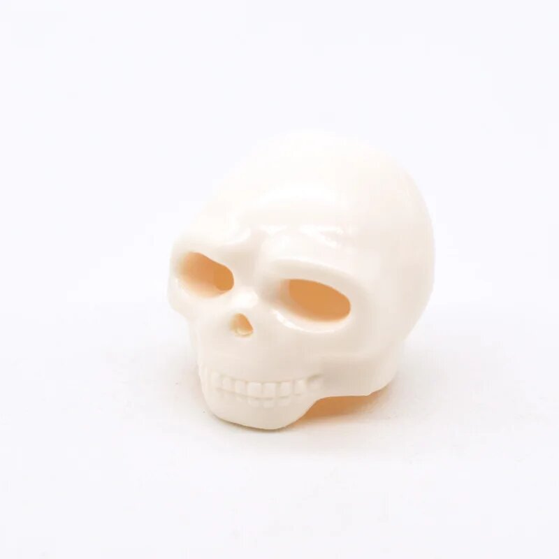 Конструктор MOC голова черепа 10 шт. Белый, Skull Head