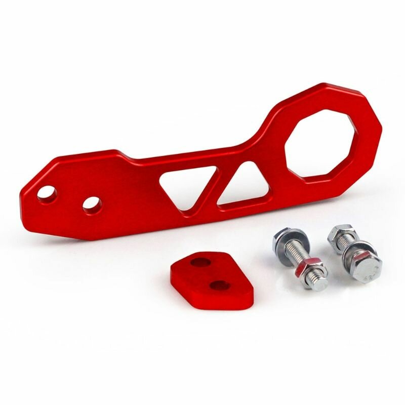 Буксирный крюк из алюминиевого сплава, буксировочный инструмент для универсального автомобильного заднего бампера, гоночный прицеп, JDM-крюк, аксессуары