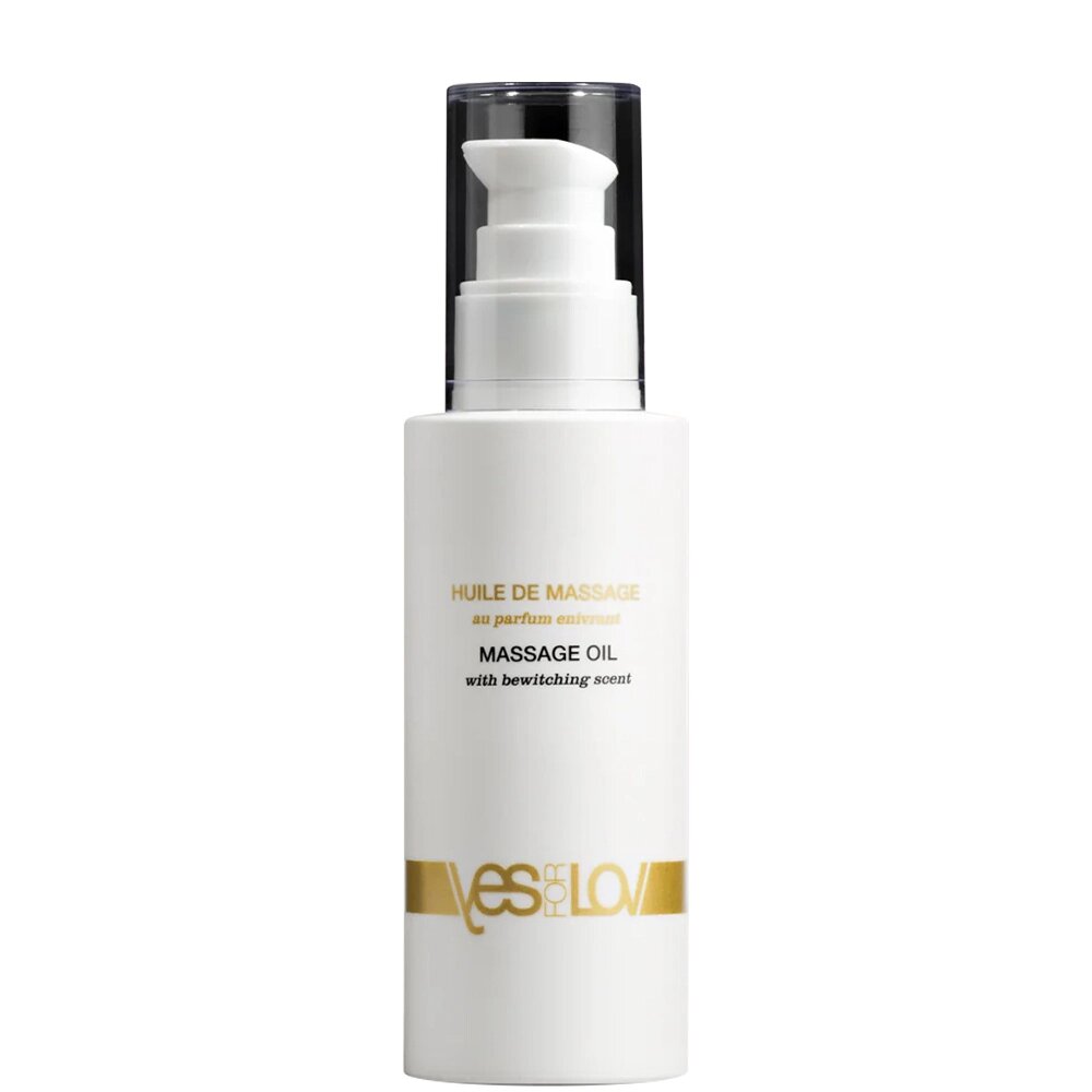 Масло массажное YESforLOV "Bewitching Scent", с дозатором, для всех типов кожи, 100мл