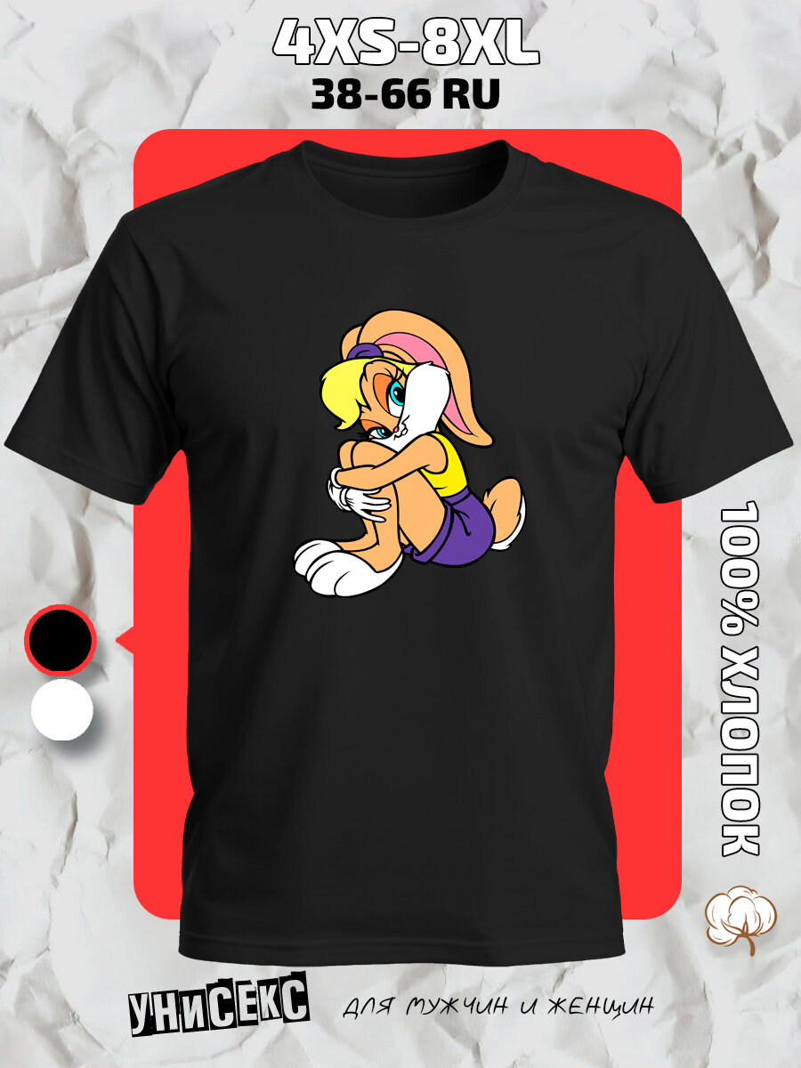 Футболка с принтом Лола Банни Lola Bunny