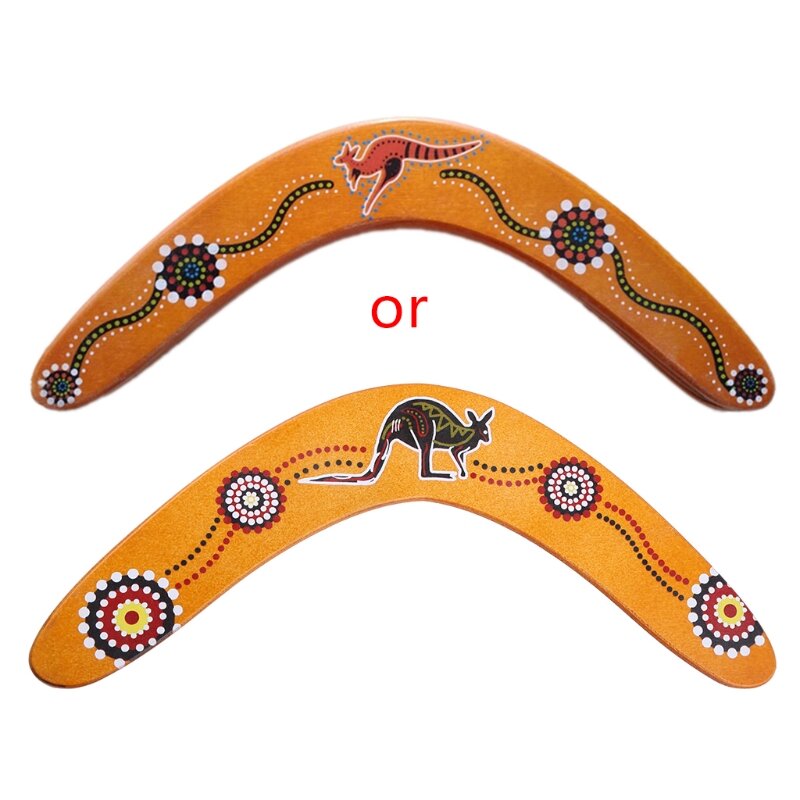 Деревянный Бумеранг Возвратная Летающая Игрушка Спортивная Игра На открытом Воздухе Easy Flyer Интерактивная Семейная Деятельность Спорт Детский Пляж для Детей