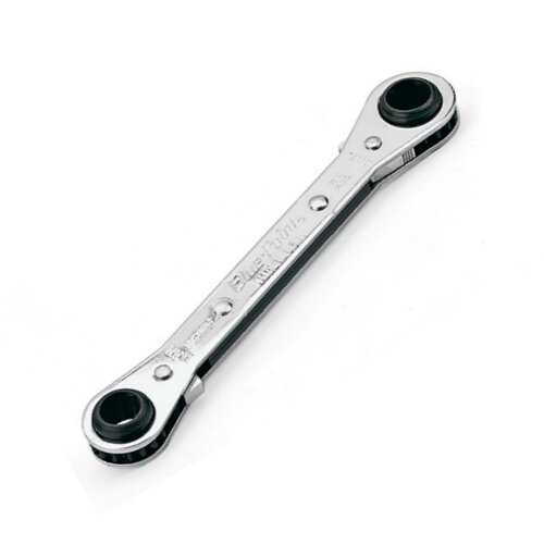 Ключ трещоточный плоский 16-18мм с ограничительным пояском RBZM1618