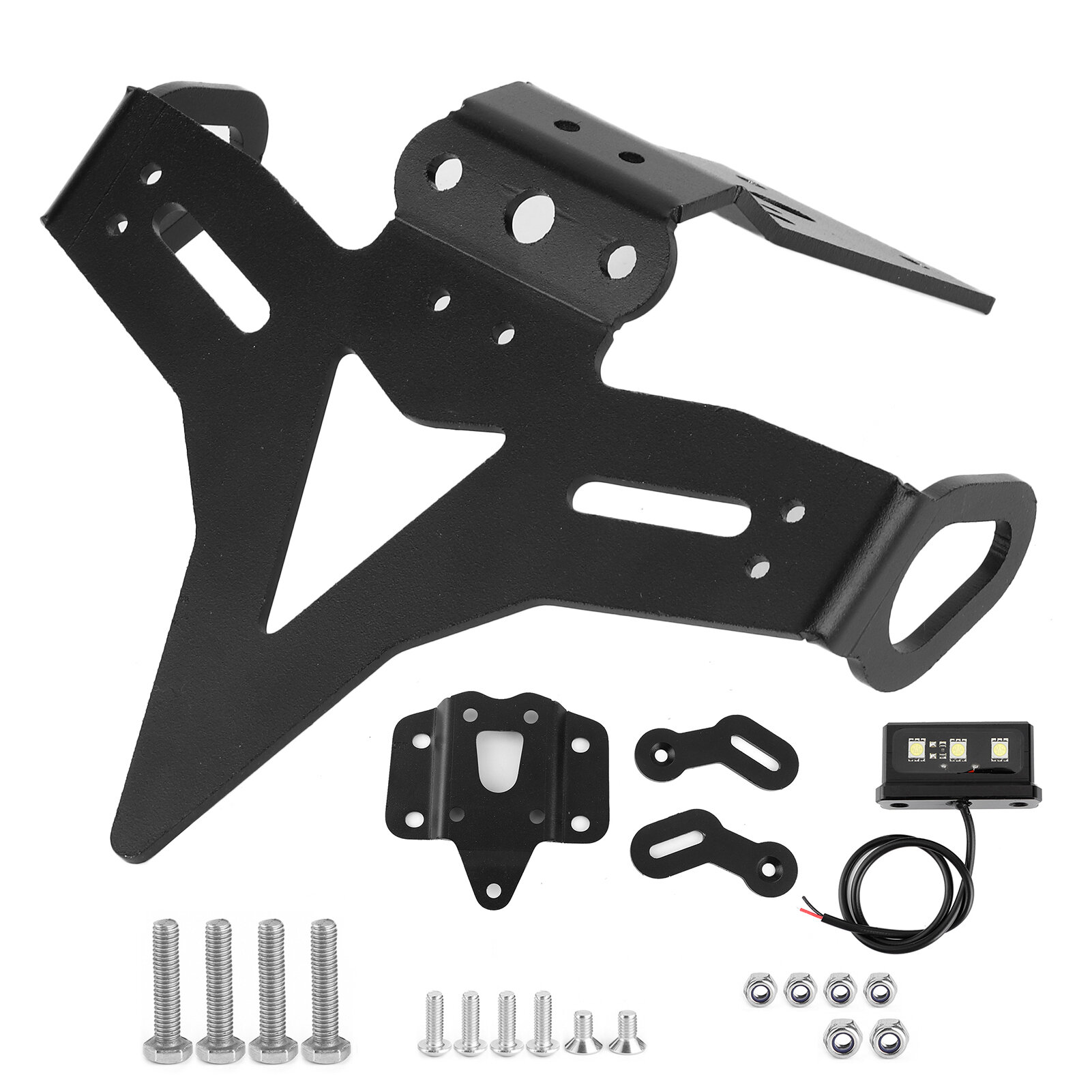 Задний держатель номерного знака со светодиодной подсветкой для Yamaha MT-07 FZ-07 13-20