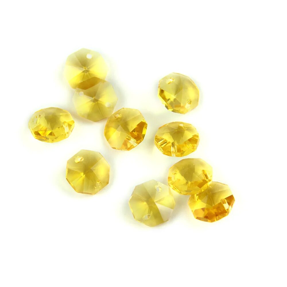 Кристальные бусины topaz 14 мм one hole