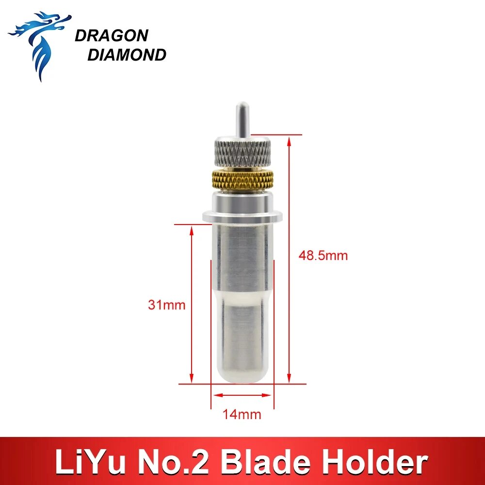 1 шт. для Silhouette Cameo 4 + Graphtec CB15 + CB09 + S절 лезвие + Roland + LiYu держатель лезвия Skycut для винилового плоттера режущий станок LiYu No.2