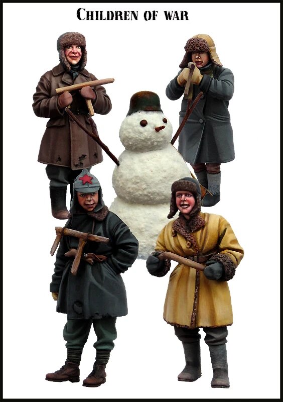 [Модель tusk] 1/35, фигурка из смолы 1/35, наборы из смолы, неокрашенные миниатюры 144001