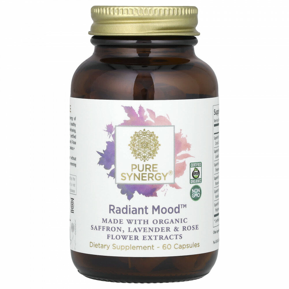 Pure Synergy, Radiant Mood®, 60 капсул