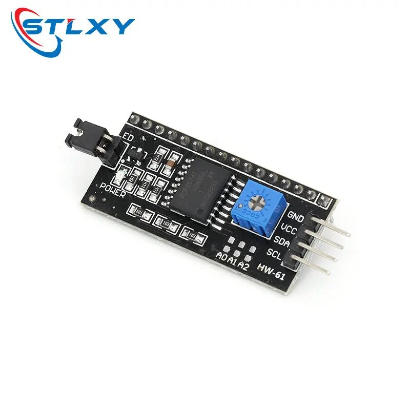 LCD1602 IIC зеленый дисплей